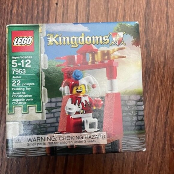 Lego | Toys | Lego 7953 Kingdoms Jester Mfg 20 Castle Themed Retired ...
